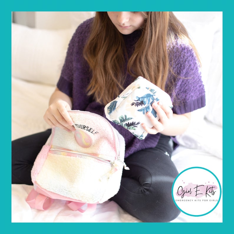 First Period Kit for Girls 8 to 14 Girl Emergency Kit Period Kits Girl ...