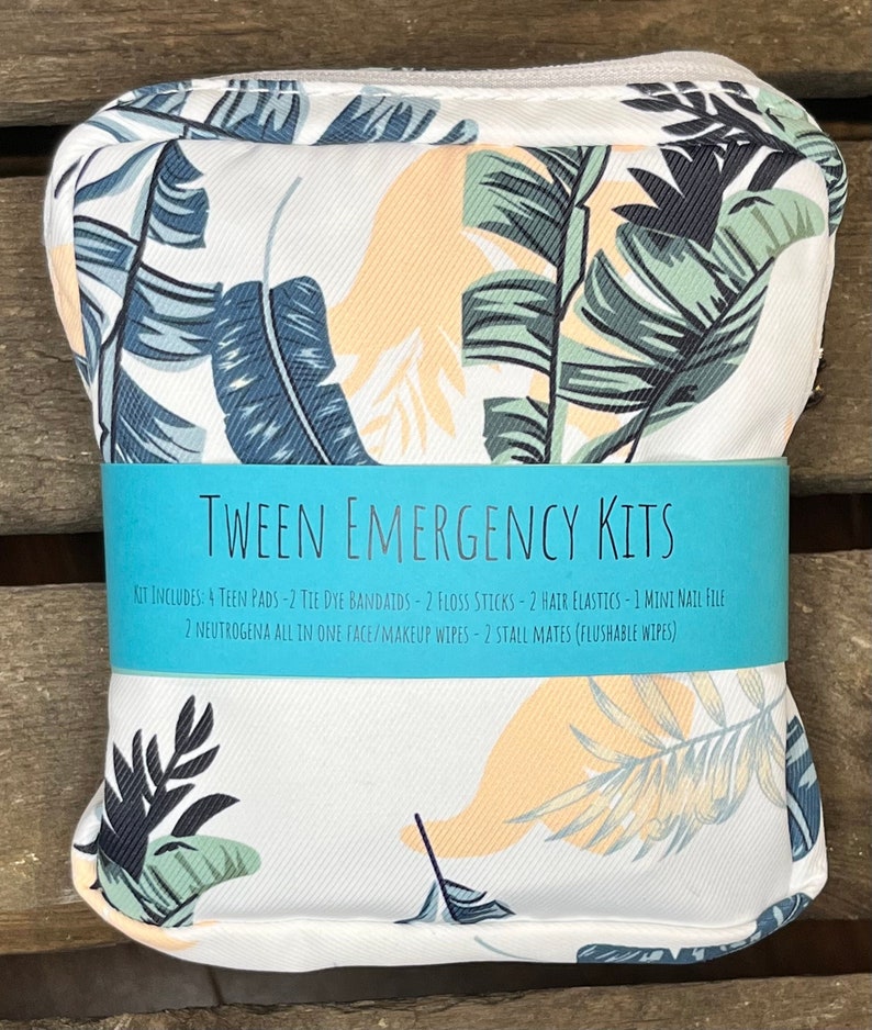 First Period Kit for Girls Tween/teen Emergency Kit - Etsy Ireland