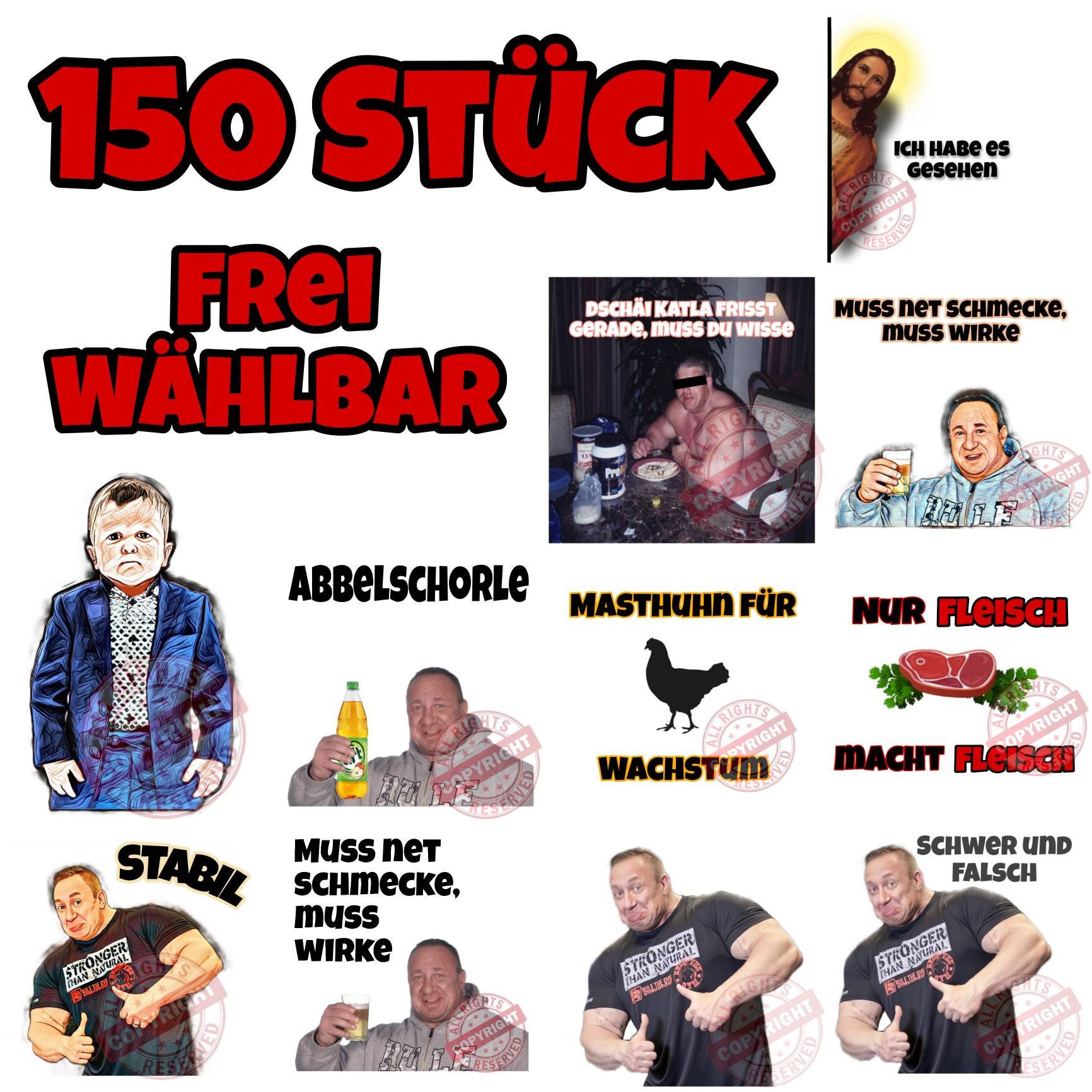 Markus Rühl Meme Sticker And Other 150 Pieces Etsy