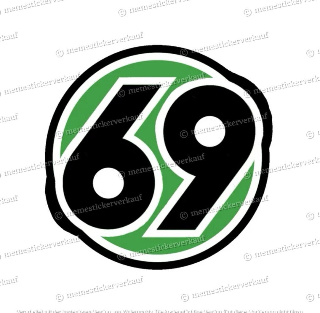 Hannover 69 96 Sticker District League - Etsy