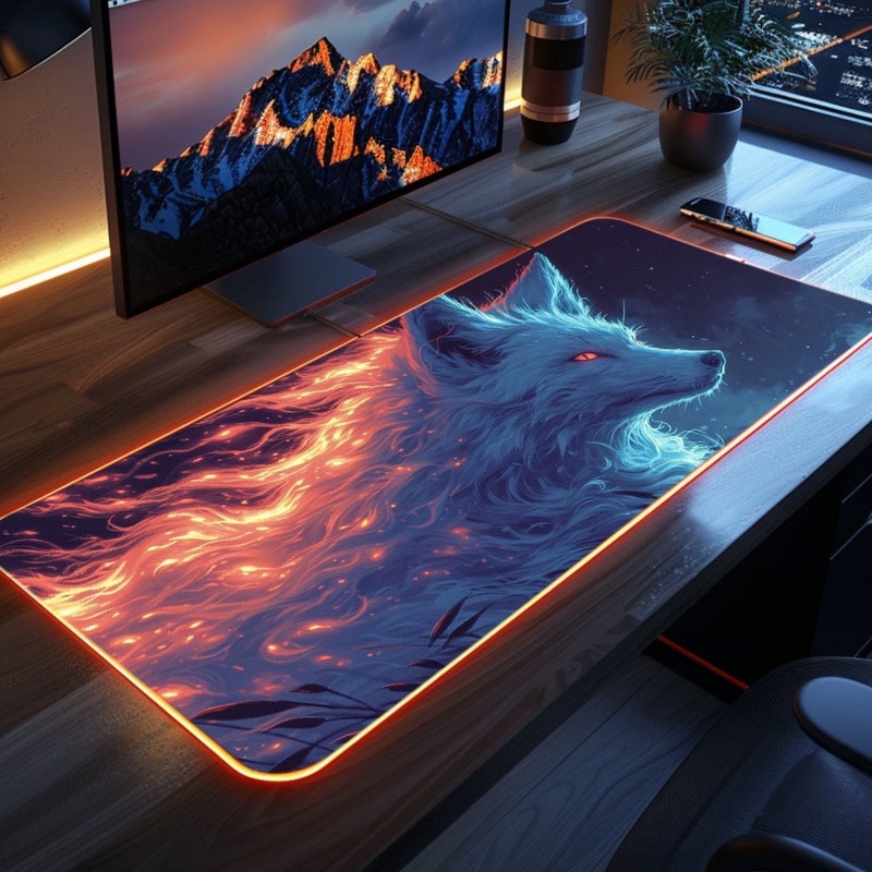 Fox Mouse Pad - Etsy