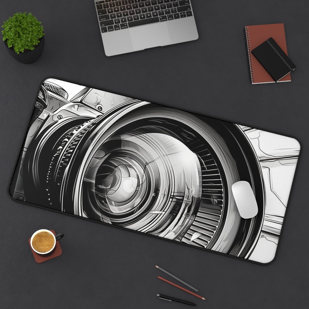 Camera Lens Desk Mat, Mousepad, Desk Accessories, Desk Decorations ...
