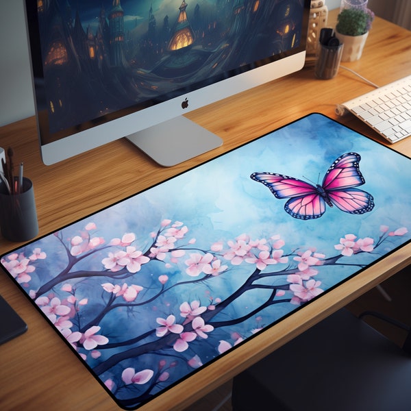 Cherry Blossom Mousepad - Etsy
