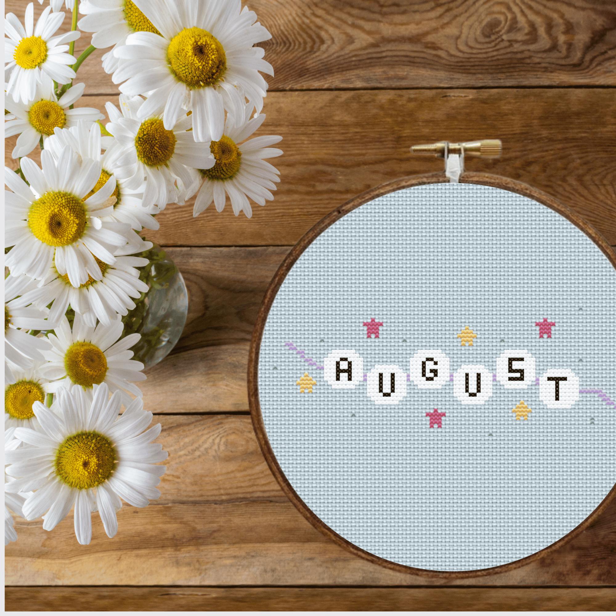 Friendship Bracelet Font: Alphabet Cross Stitch Pattern for Custom ...
