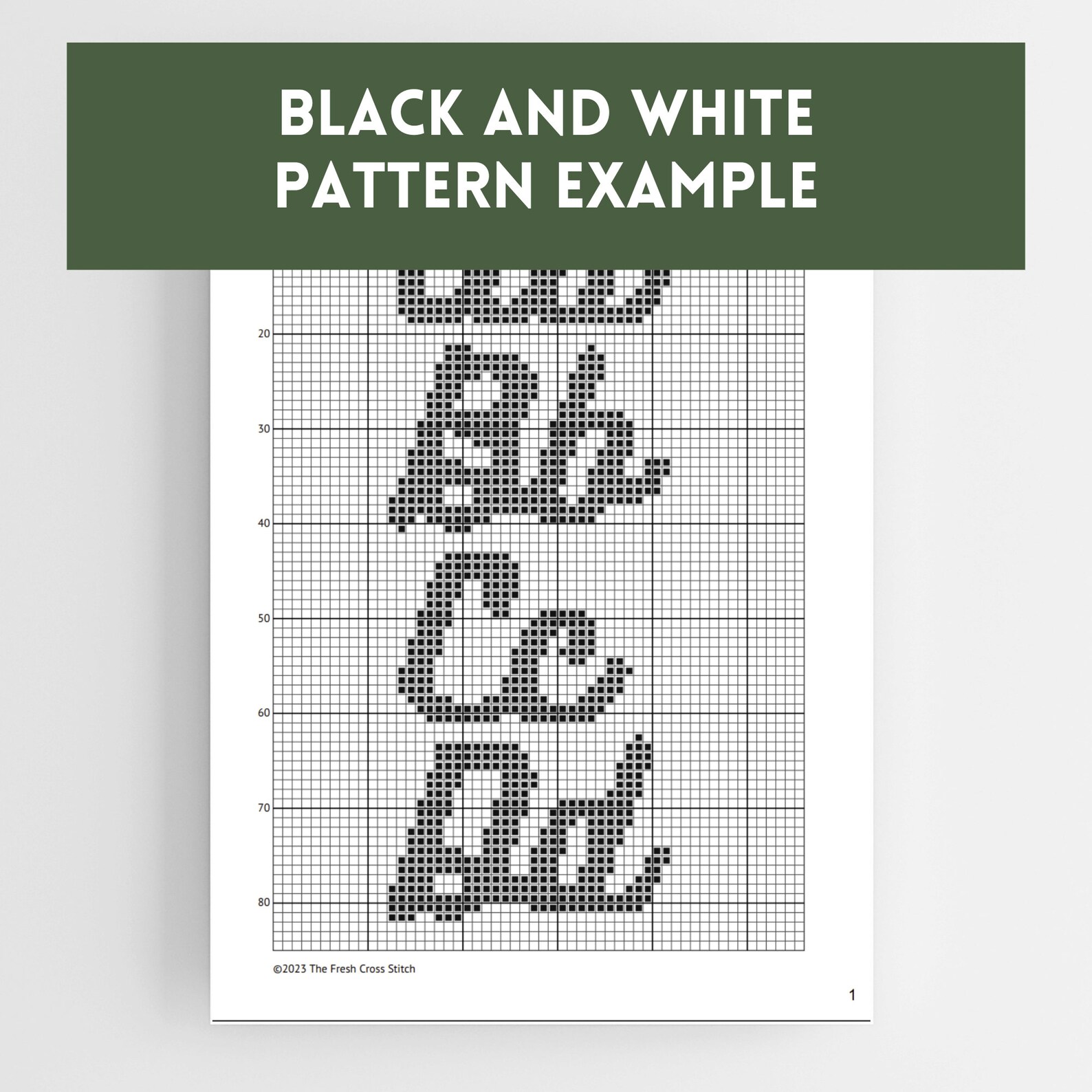 Impression Maker: Cross Stitch Alphabet Pattern Small-medium Size Bold ...