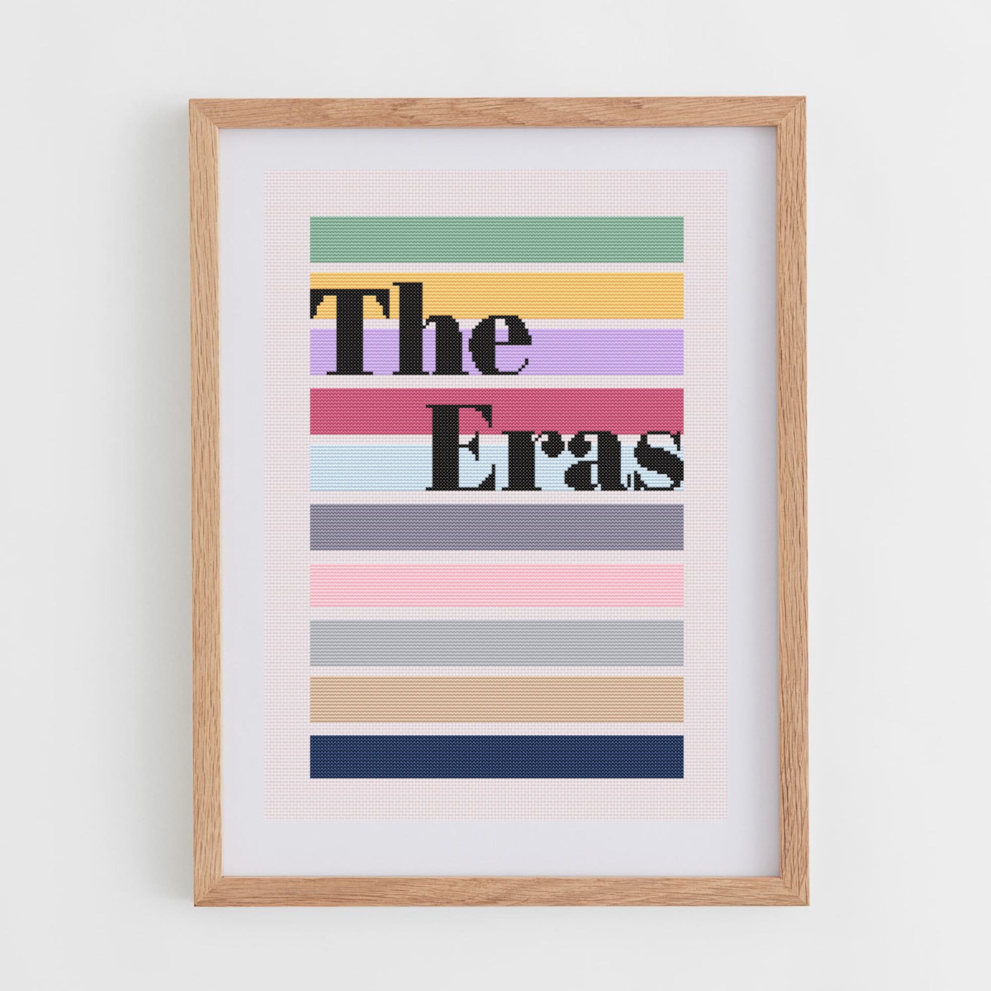 The Eras Tour Cross Stitch Patterns X3 Cross Stitch Charts With the ...