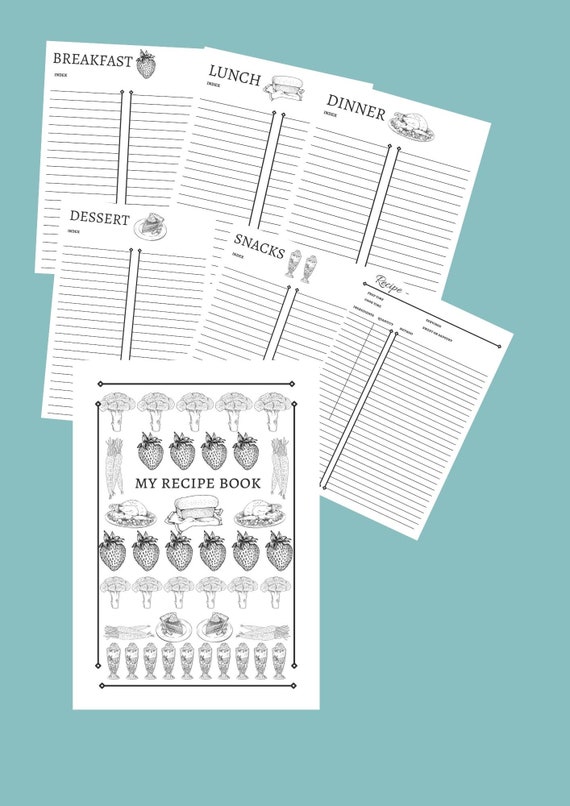 Book Index Page Template
