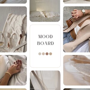 Mood & Vision Board Collage Templates, Insta Story Canva Template ...