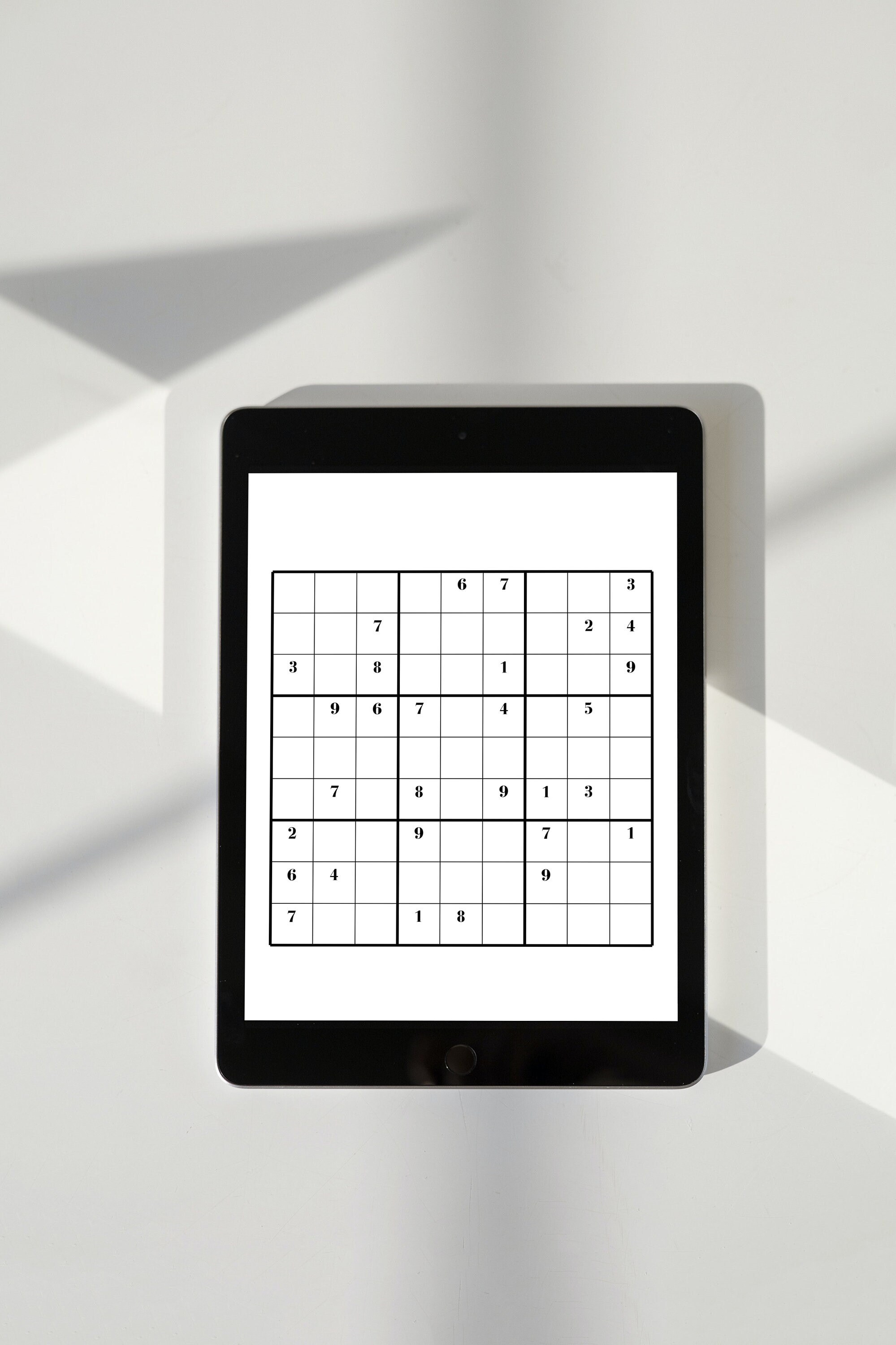 25 Easy Sudoku Printable or for Your Tablet iPad Remarkable - Etsy
