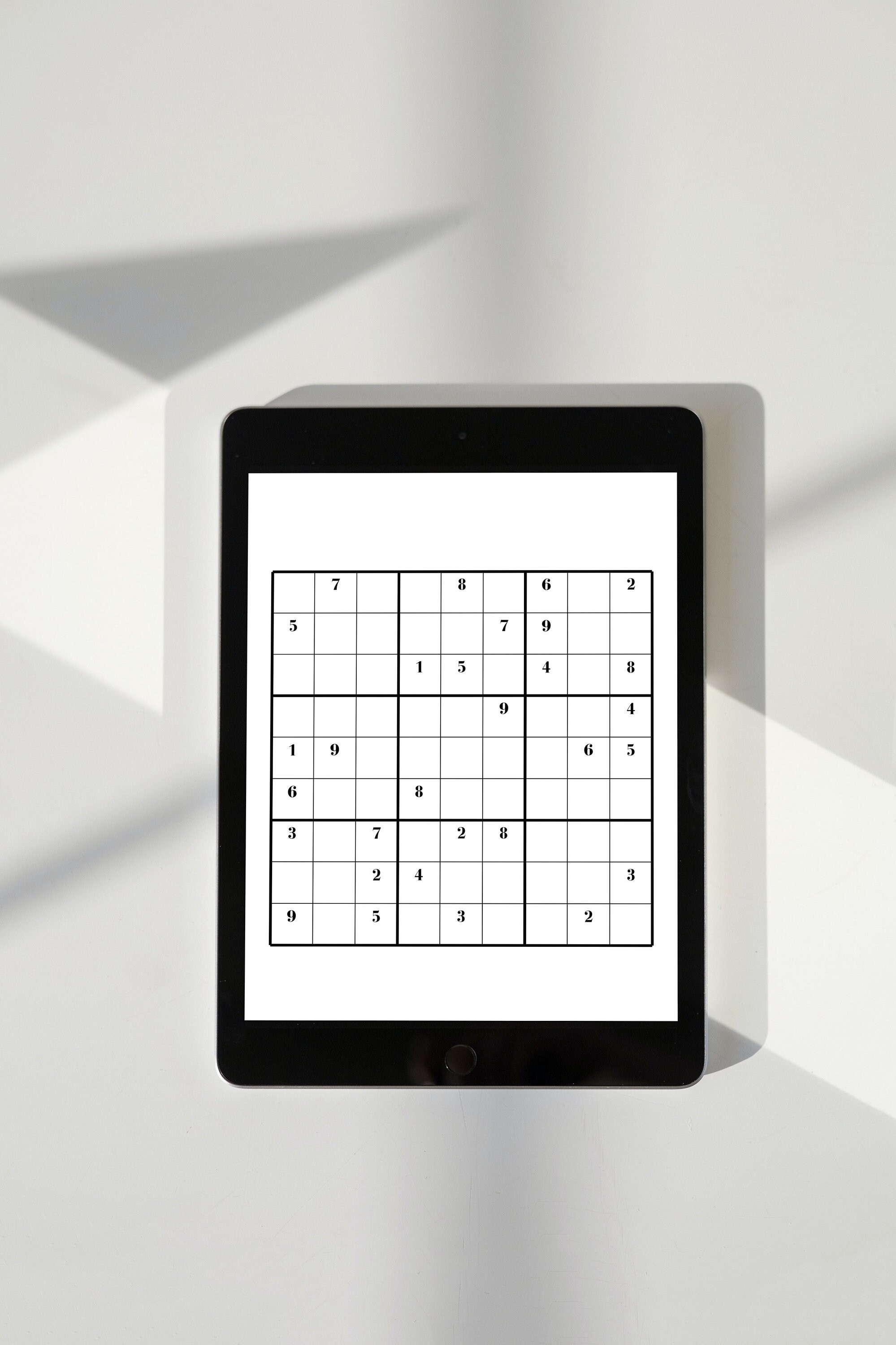 25 Easy Sudoku Printable or for Your Tablet, Ipad, Remarkable - Games ...