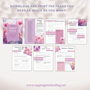 Bible Verse Gratitude Journal I Spiritual Gratitude Journal I Printable ...