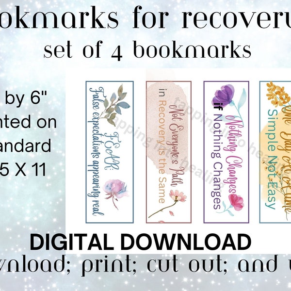 Recovery Quotes - Etsy