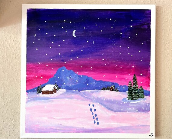 Easy Winter Wonderland Drawings