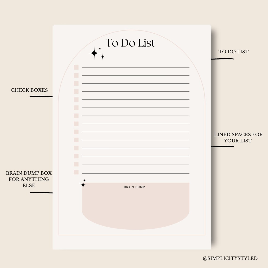 Daily to Do List Planner Printable A4 & A5, ADHD to Do List, Digital ...