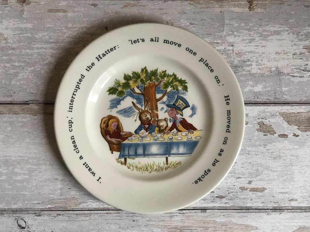 Johnson Brothers Ironstone 1D2 Alice in Wonderland Collectible Plate - Etsy