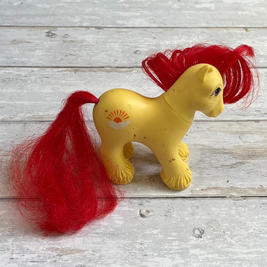 My Little Pony 1987 - G1 Vintage Big Brother Mountain Boy Sunburst - Etsy