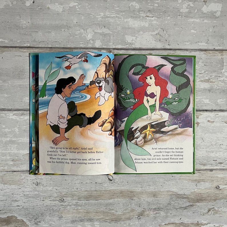 Walt Disney’s the Little Mermaid, 1993, First Edition - Etsy