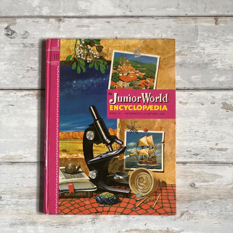 The Junior World Encyclopaedia Book 10 Mathematics to - Etsy Australia