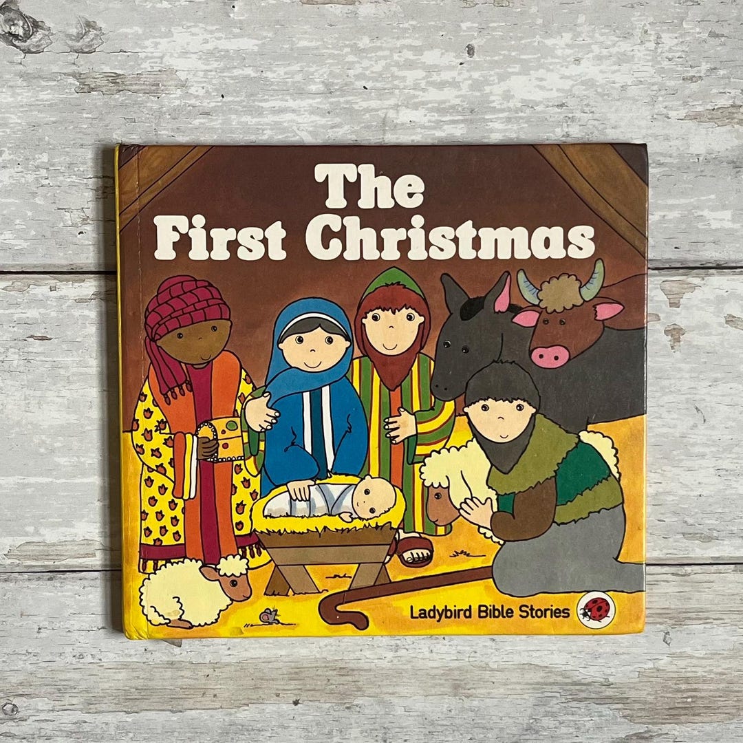 The First Christmas Ladybird Bible Stories Ladybird Series S846 1984 - Etsy