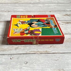 Tom and Jerry 1972 224 Piece Jigsaw Puzzle - Etsy