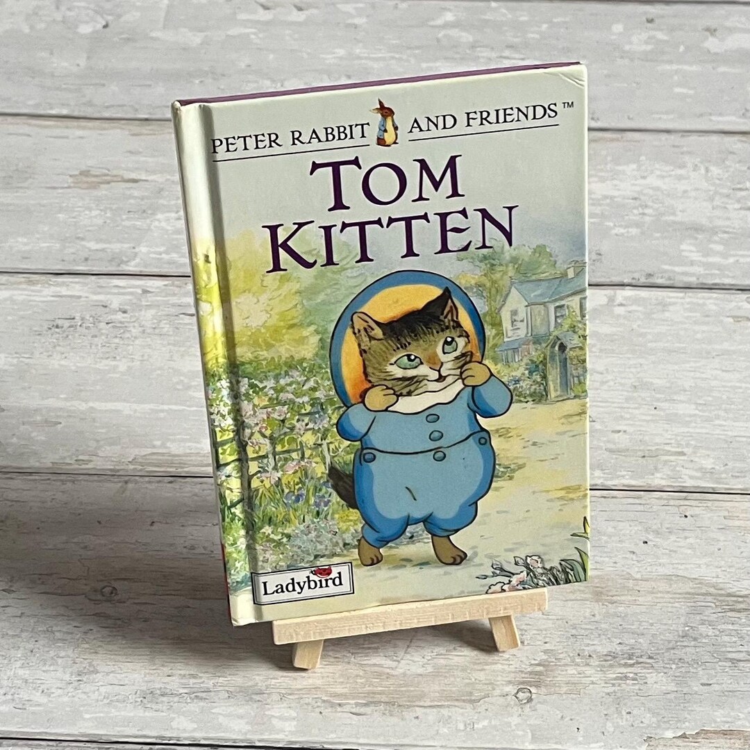 Ladybird Book - Peter Rabbit and Friends - Tom Kitten - 1996 - Etsy