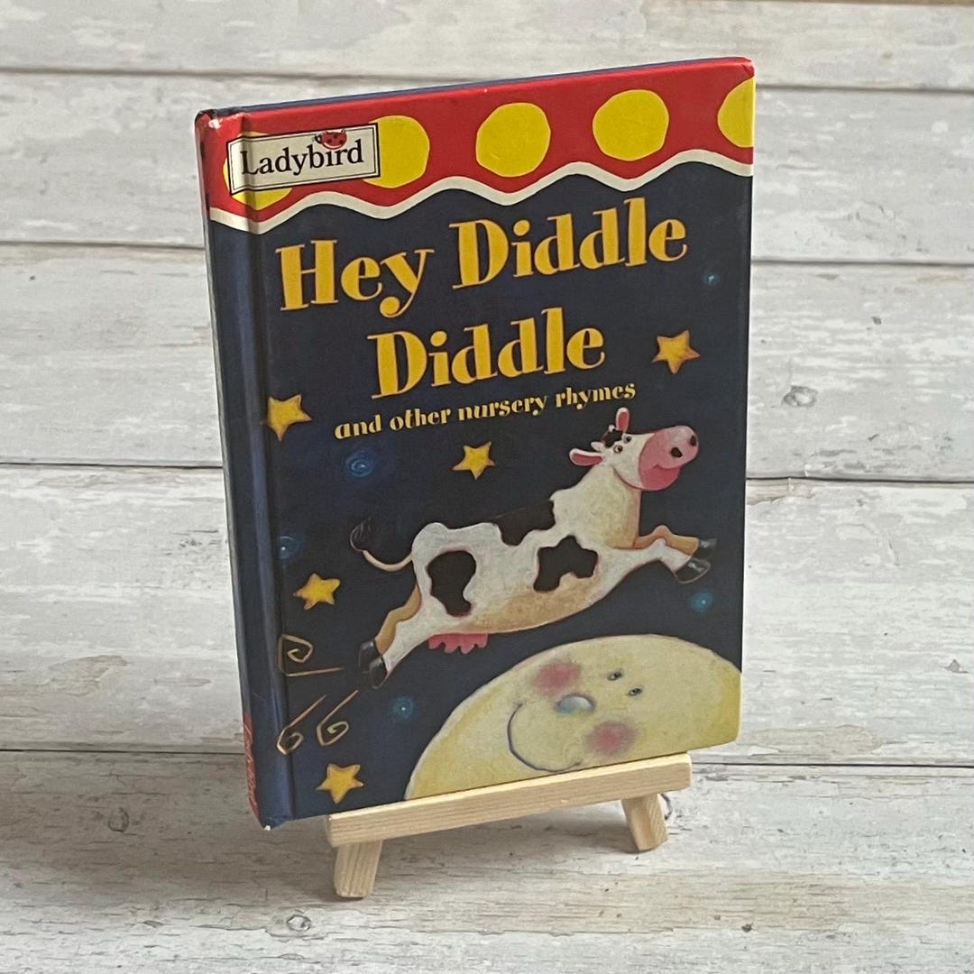 A Ladybird Book - Hey Diddle Diddle and Other Nursery Rhymes - 1994 - Etsy
