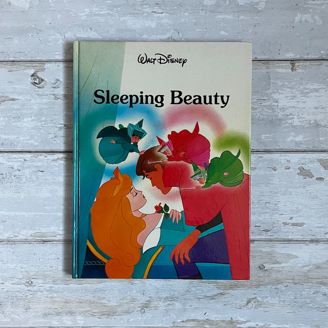 Walt Disney Sleeping Beauty Book - Etsy