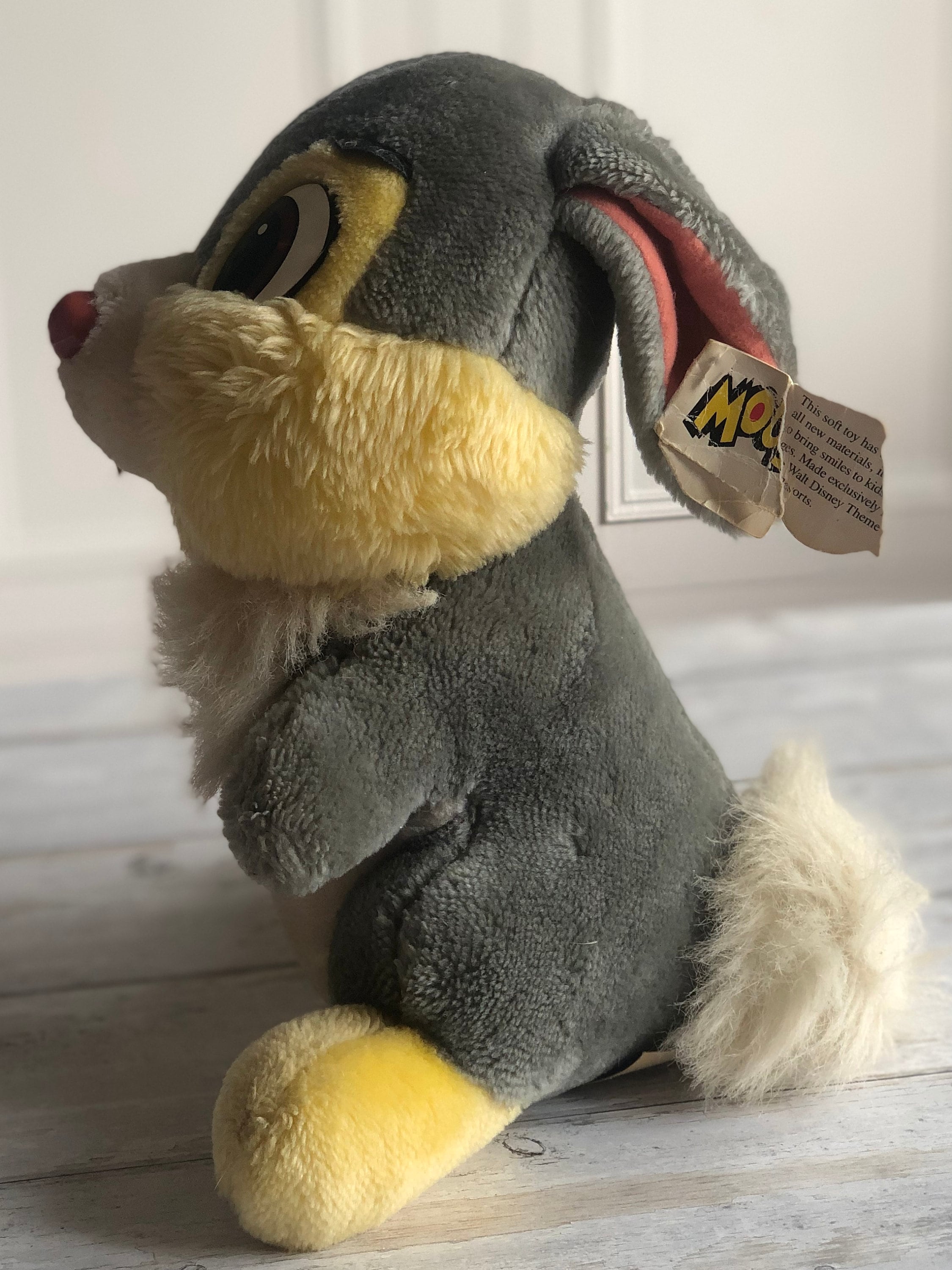 Disney Thumper Rabbit From Bambi Soft Plush Cuddly Toy - Etsy