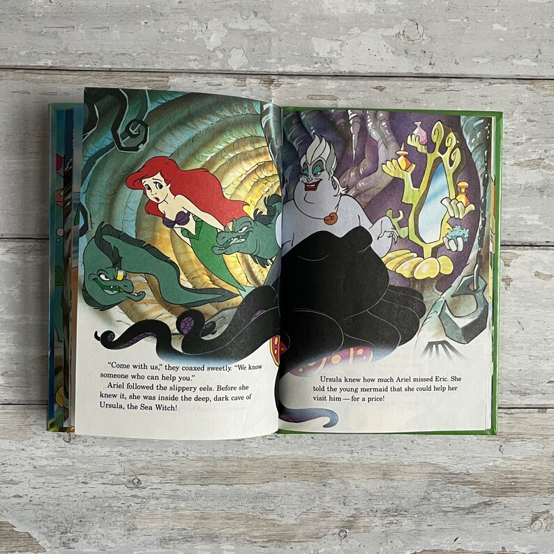Walt Disney’s the Little Mermaid, 1993, First Edition - Etsy