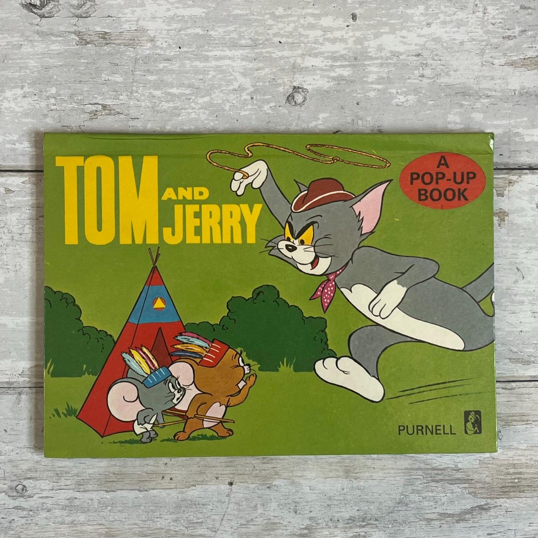 Tom and Jerry - A Pop up Book - Purnell - Metro Goldwyn Mayer - 1972 ...
