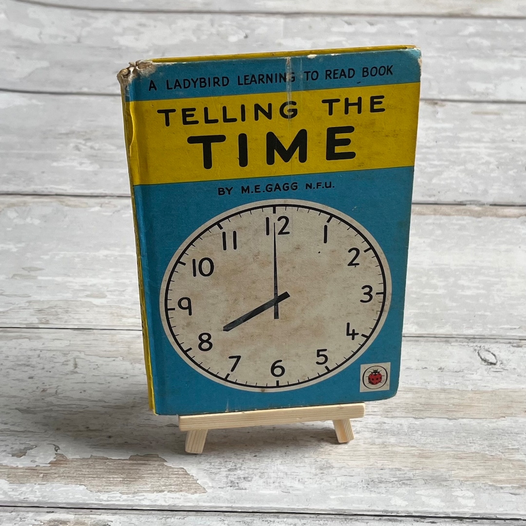 Vintage Ladybird Book - Telling the Time - Series 563 - 1962 - Etsy