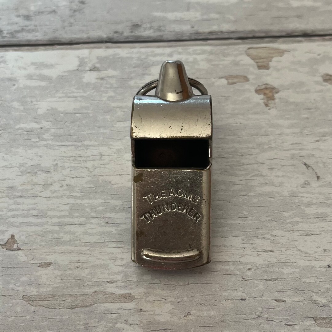 The Acme Thunderer Vintage Sports Whistle - Etsy