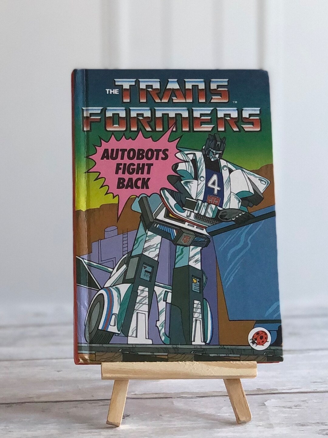 The Transformers Autobots Fight Back. Vintage 1985 Ladybird Book. - Etsy