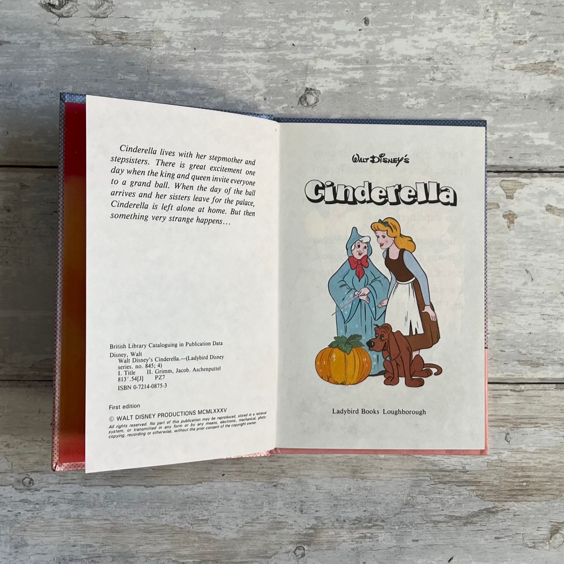 Walt Disney. Cinderella. Vintage Ladybird Book - Etsy