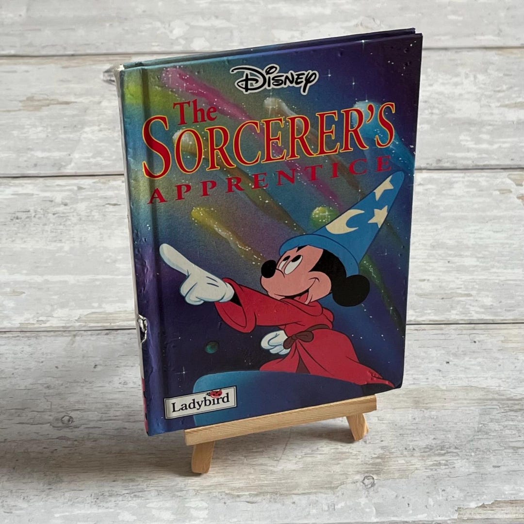 Walt Disney The Sorcerers Apprentice Vintage Ladybird Book