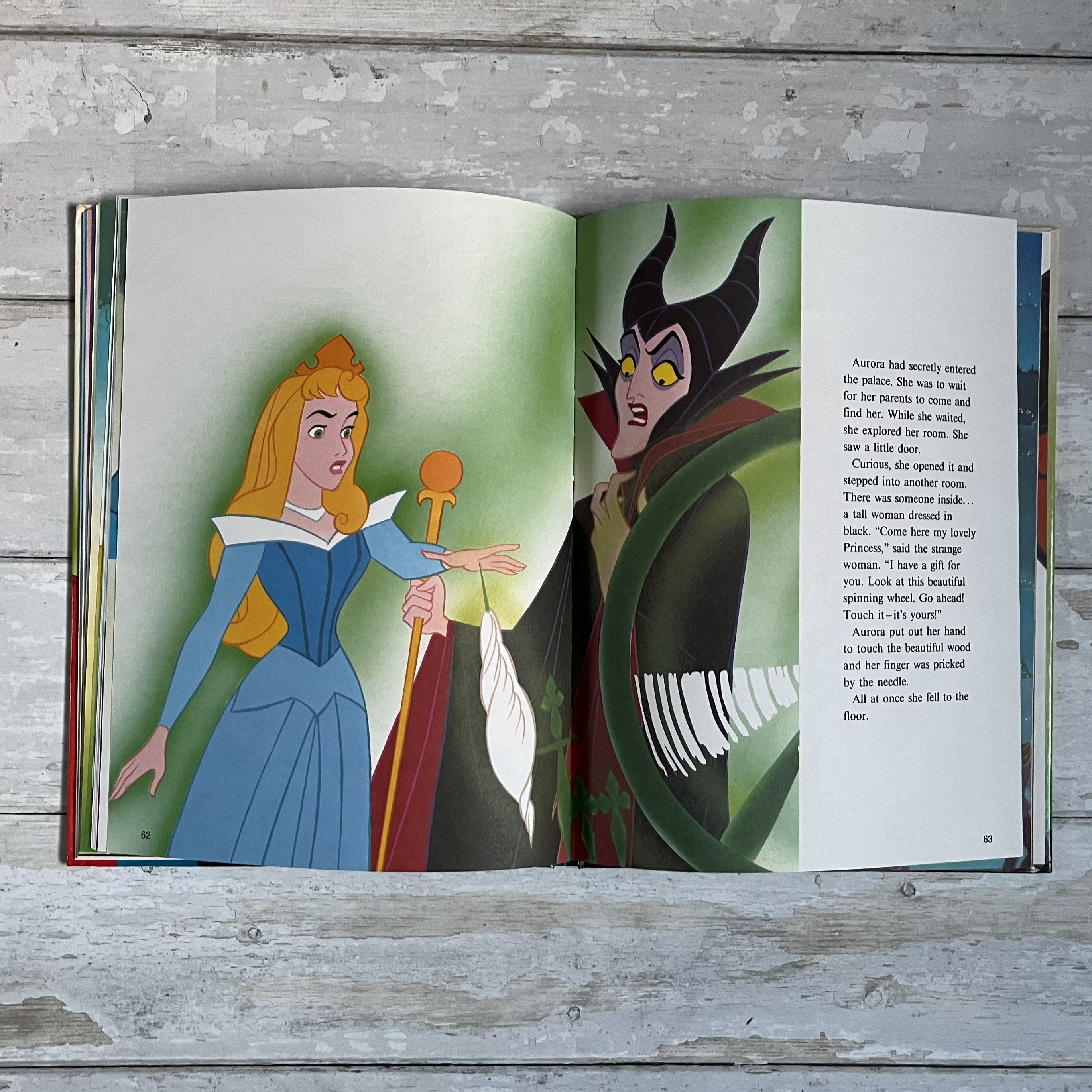 Walt Disney Sleeping Beauty Book - Etsy