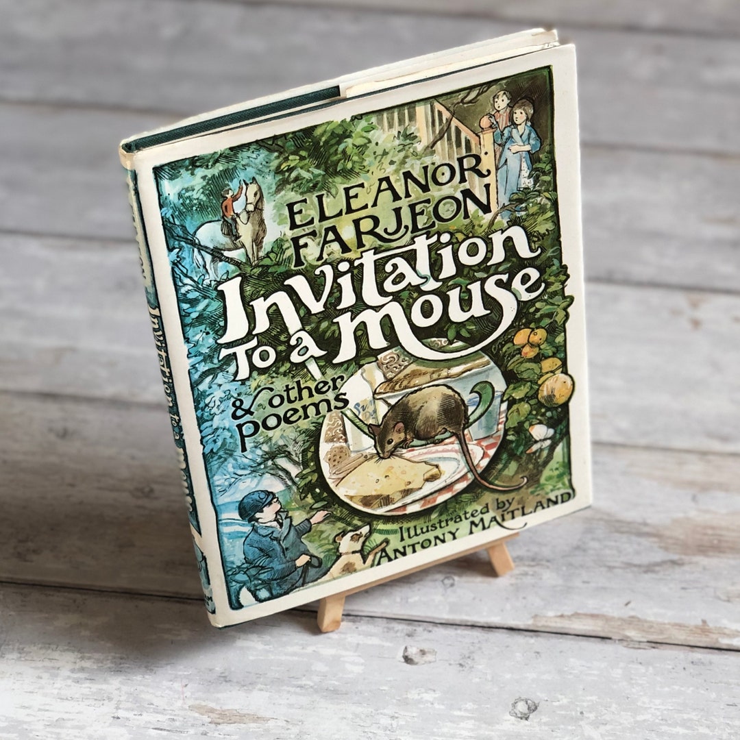 Invitation to a Mouse & Other Poems Eleanor Farjeon - Etsy