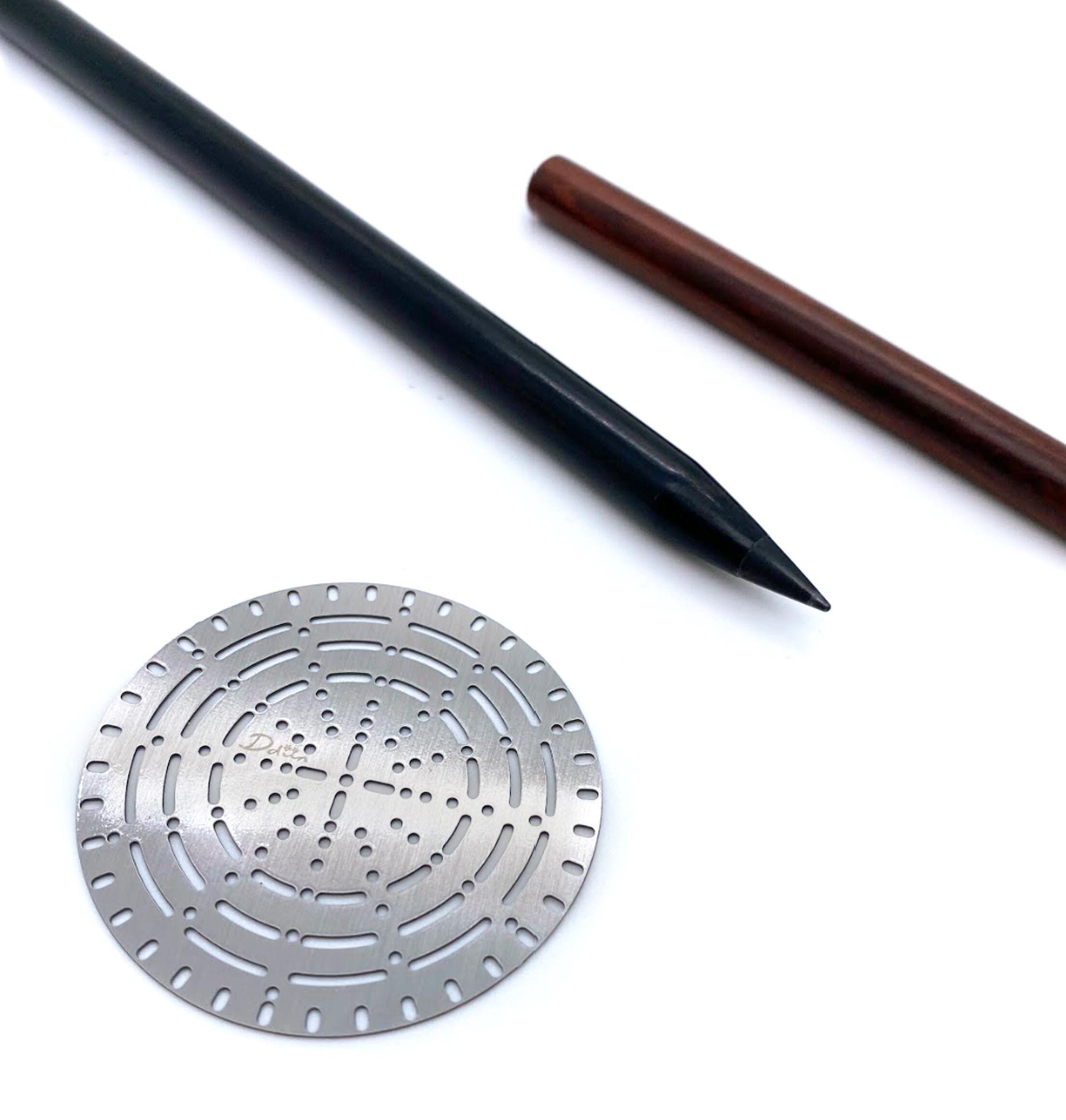 Exlicon Drafting Geometry Stainless Steel Template Stencil for Graphic ...