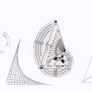 Exlicon L- Precision Golden Ratio Tools for Art and Geometry Suit in ...