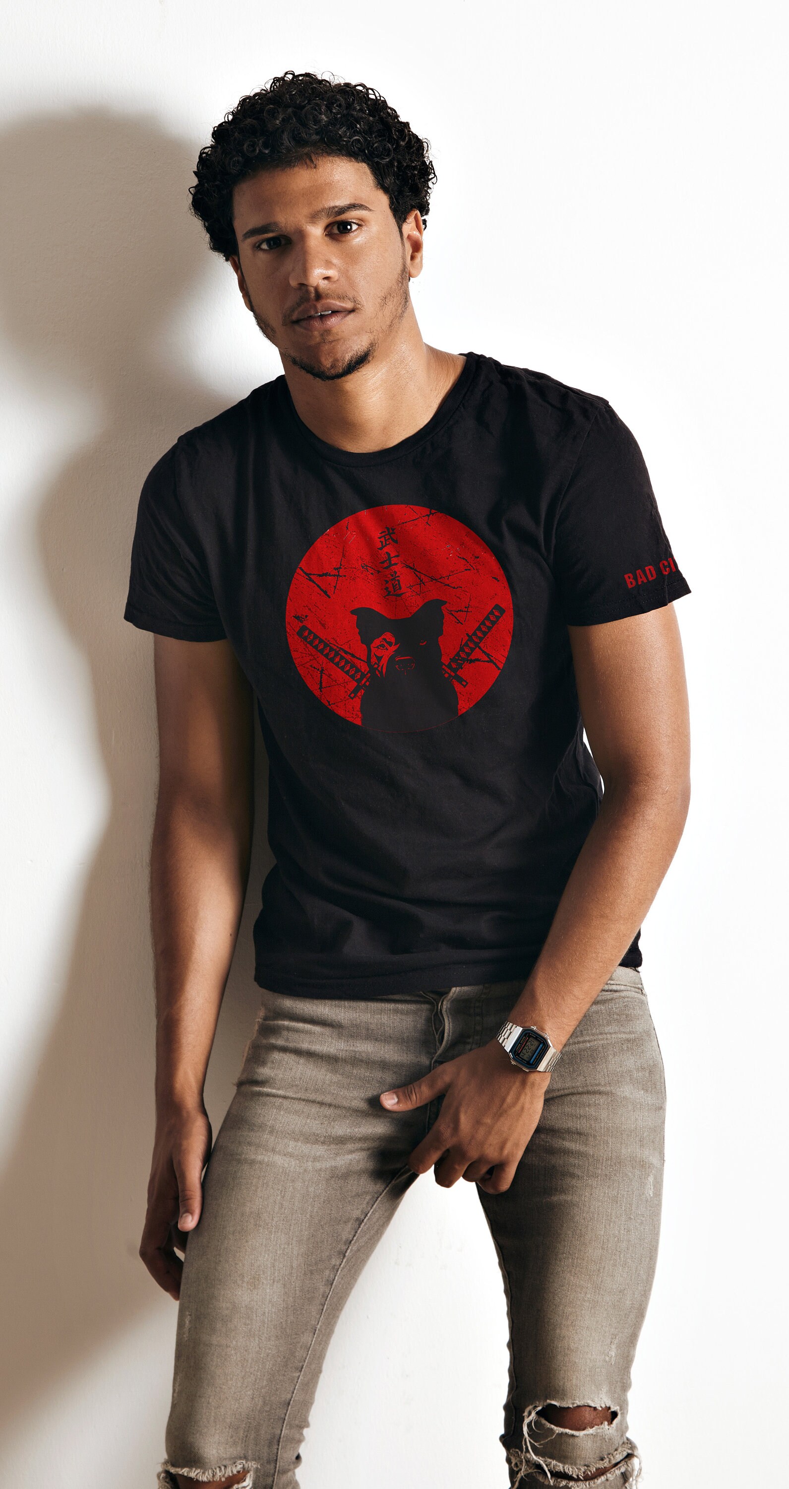 The Way of the Warrior Pit Bull Dog Men's Classic Crew Neck Tee - Etsy