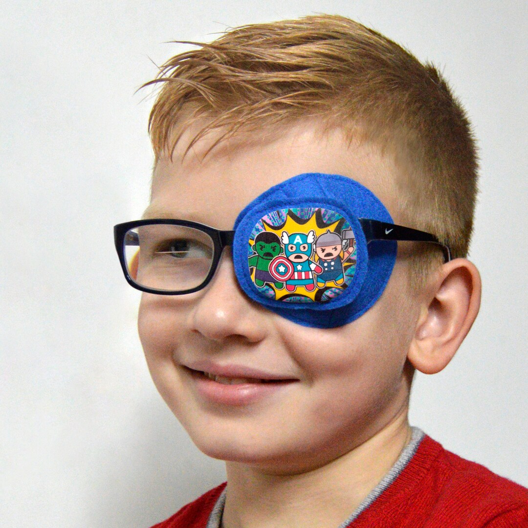 Fully Obscured Eye Patch for Kids/ Eye Patch Used for the - Etsy