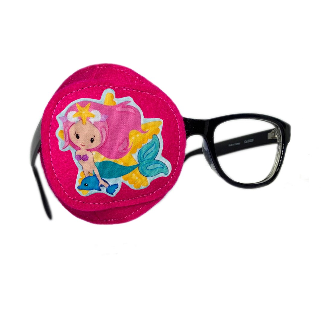 Fully Obscured Eye Patch for Kids/ Eye Patch Used for the Treatment of Lazy Eye/ Amblyopic ...