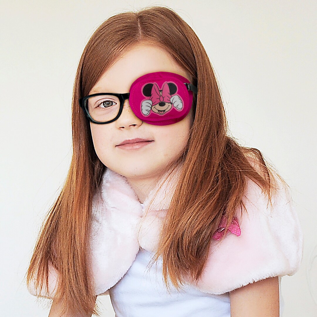 Fully Obscured Eye Patch for Kids/ Reusable Lazy Eye Cover/ Amblyopic ...