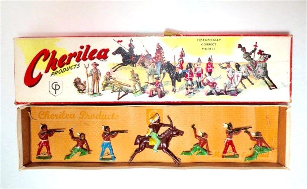 Cherilea Apache Indians 7 Figures Toy Soldiers - Etsy