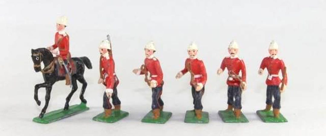Heyde British Dismounted Cavalry 48mm Size 2 Vintage Historical Figures ...