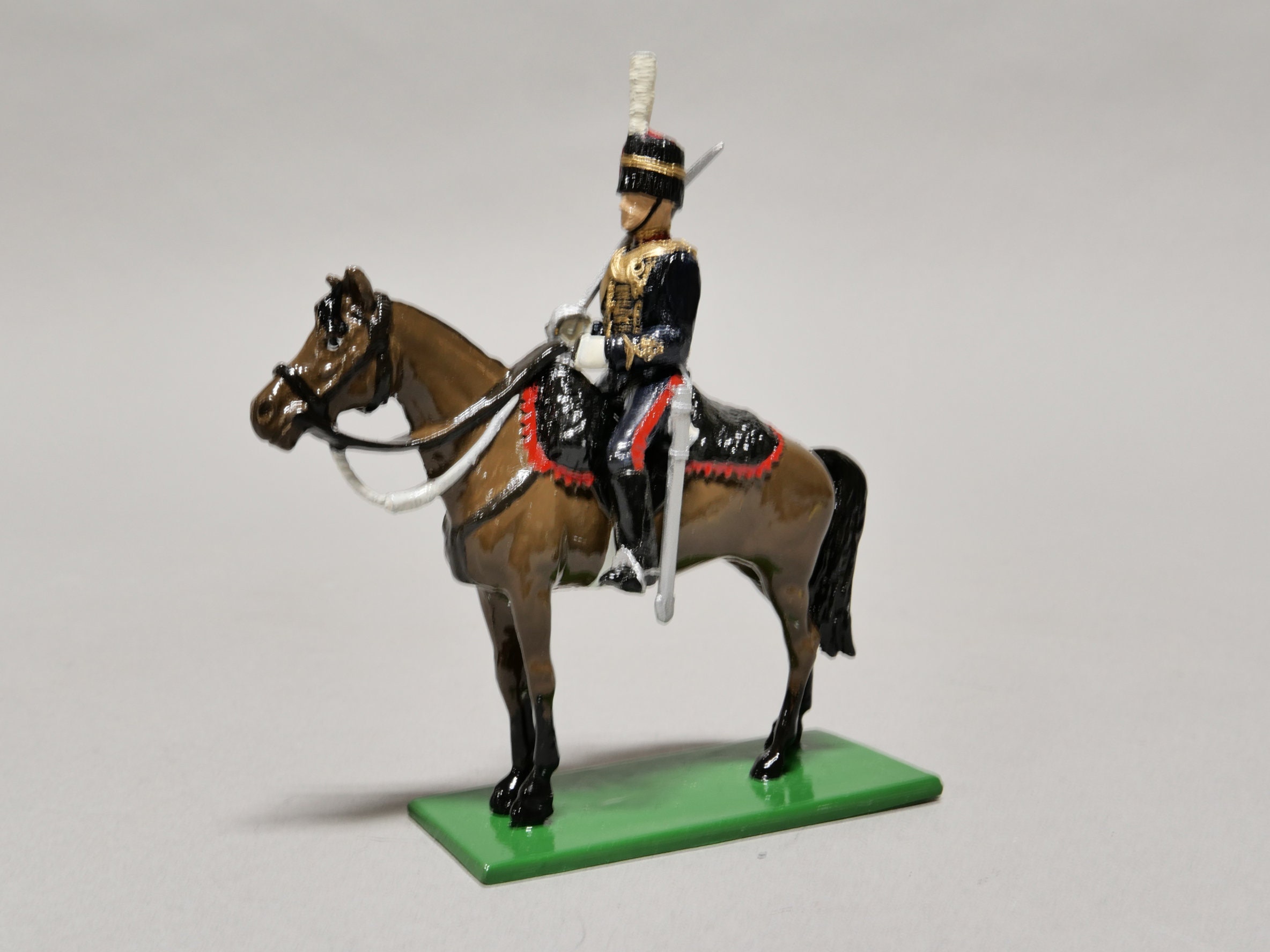 The British Toy Soldier Company Set 37 RHA Officer Mounted - Etsy