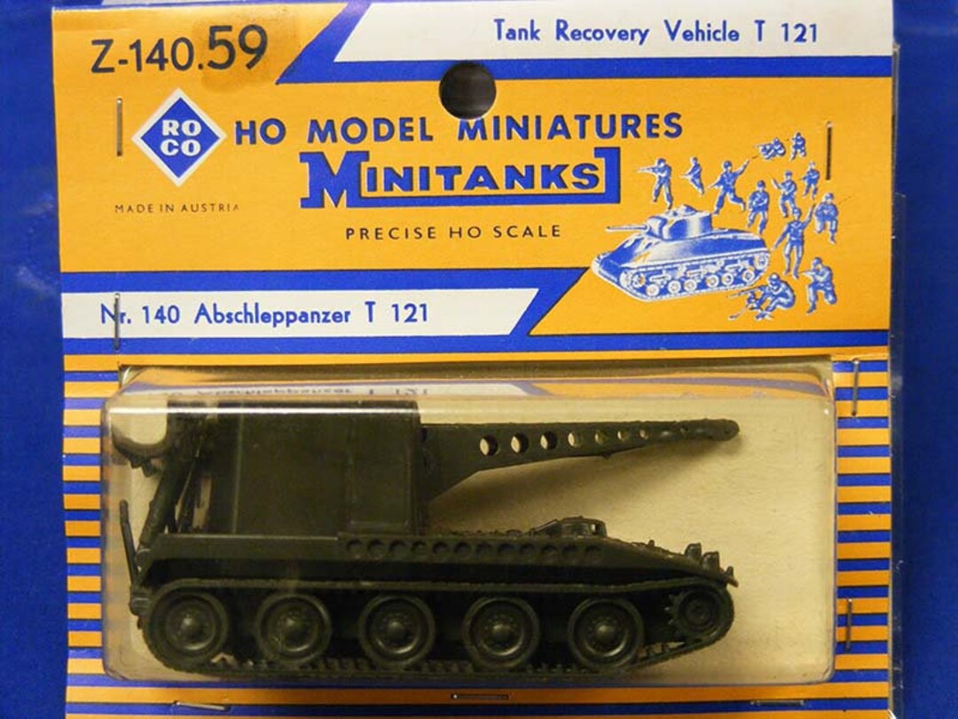 Roco HO Model Miniatures Minitanks HO Scale Z-140 T121 - Etsy