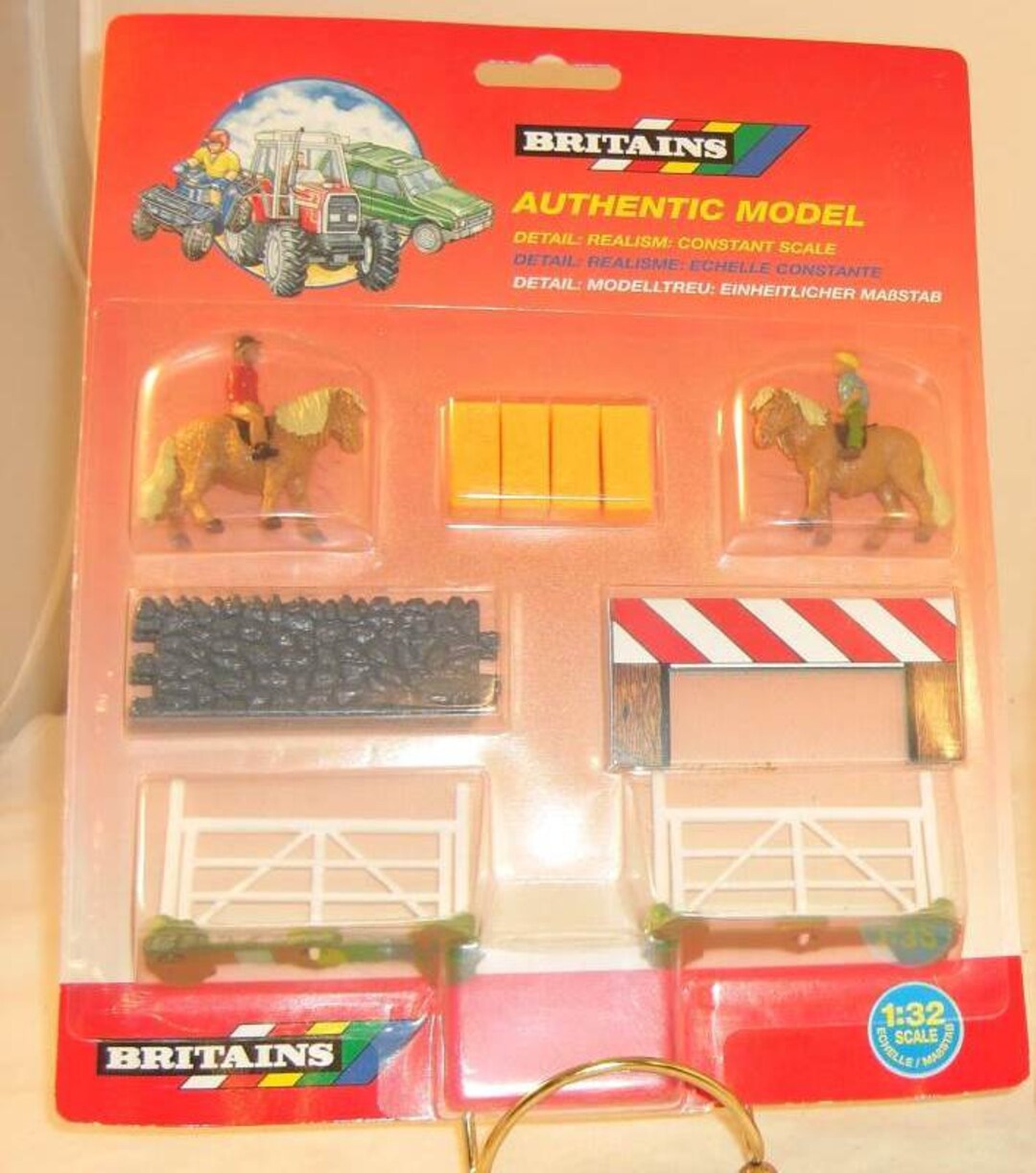 Britains Plastic Farm 7184 Farm Accessories Show Jumping - Etsy
