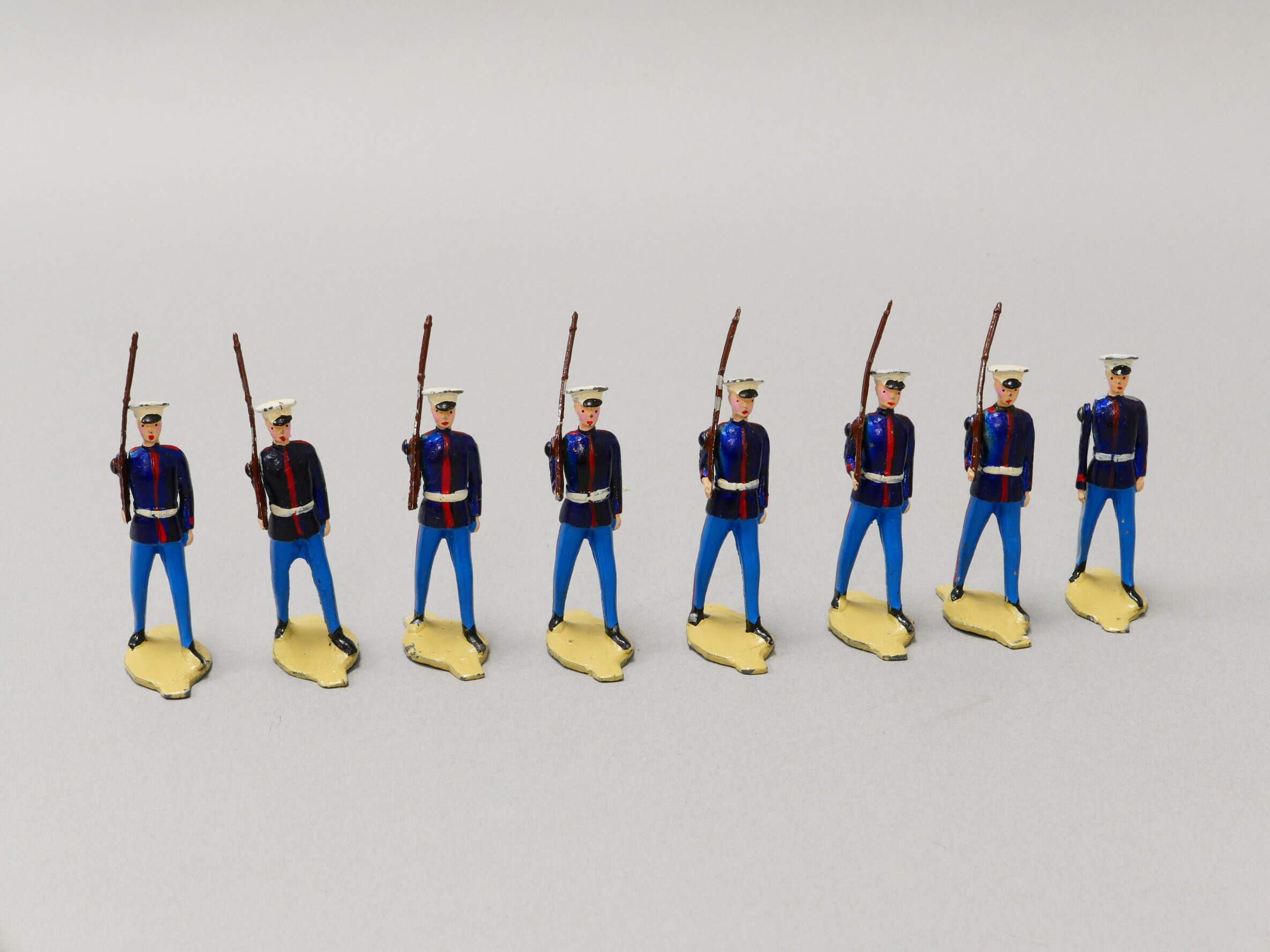 Comet Toy Soldiers U S Marines Marching 1253 - Etsy