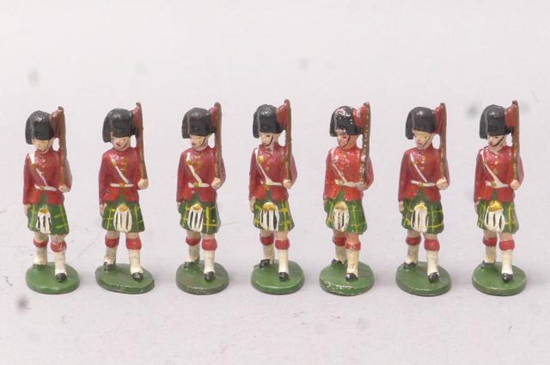 Wend-al British Toy Soldiers Seaforth Highlanders Historical Figures - Etsy